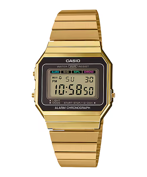 Casio Vintage Gold Digital Watch - A700WG-9A – Broadway Jewellers NZ