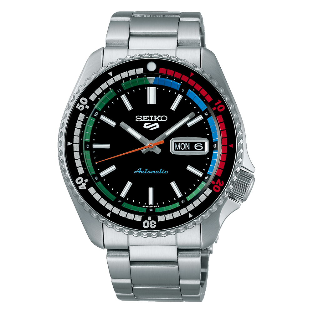 Seiko 5 Sports ‘New Regatta Timer’ Retro Colour Collection Automatic M ...