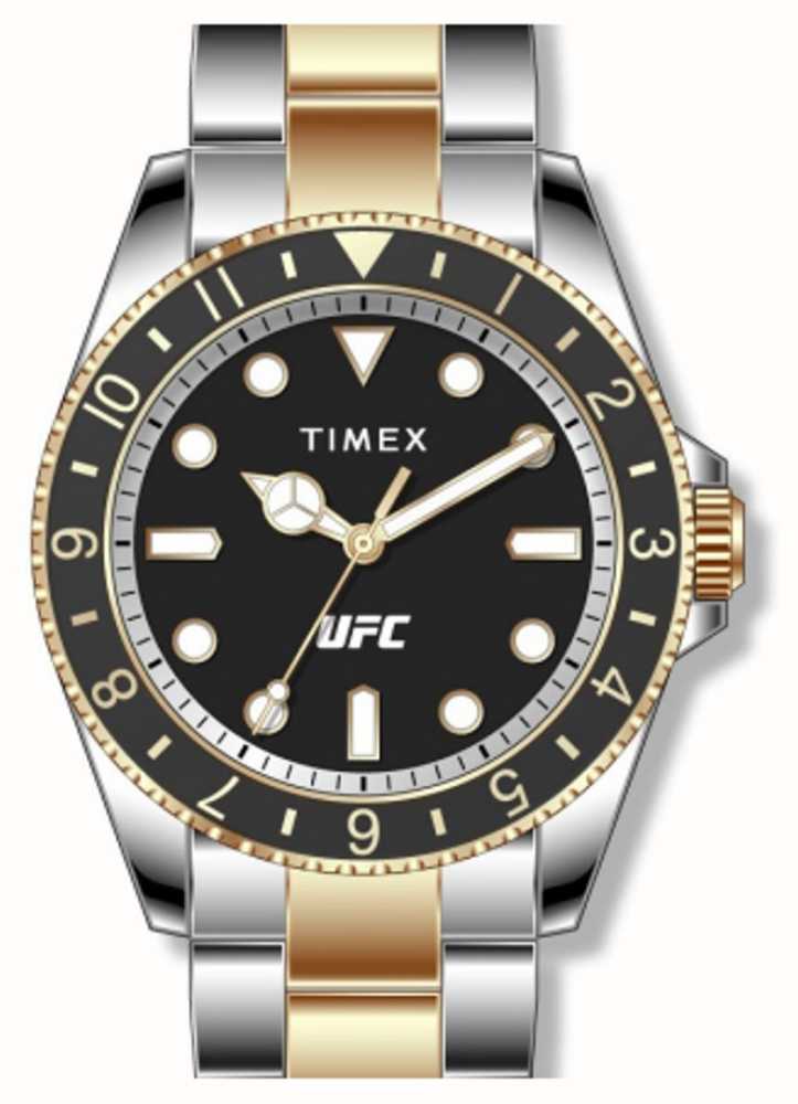 Timex x UFC Debut Black Dial / Two-Tone Stainless Steel – Broadway ...